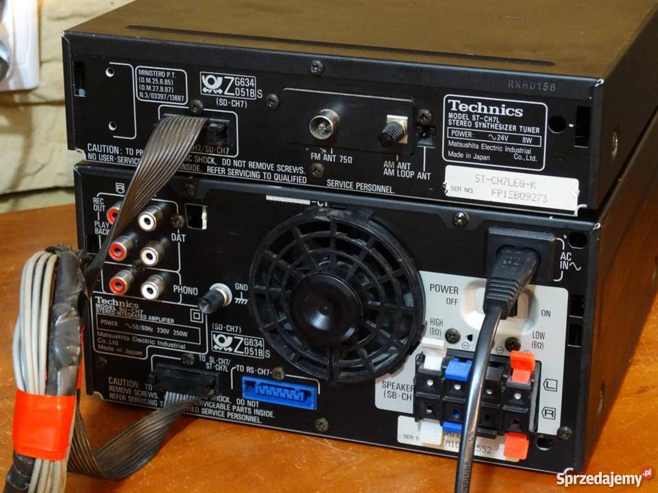 Wzmacniacz i tuner Technics SU-CH7 mocny. WYSYŁKA. Jasło - Sprzedajemy.pl
