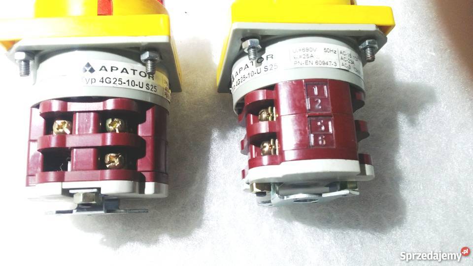 145 - Wyłącznik Apator zatablicowy 4G25-10-U S25 Elbląg - Sprzedajemy.pl