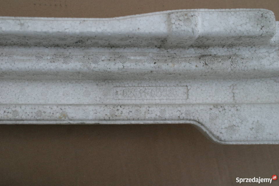 TOYOTA YARIS III PIANKA ABSORBER ZDERZAKA PRZÓD 52611-0D020 Bieleń ...