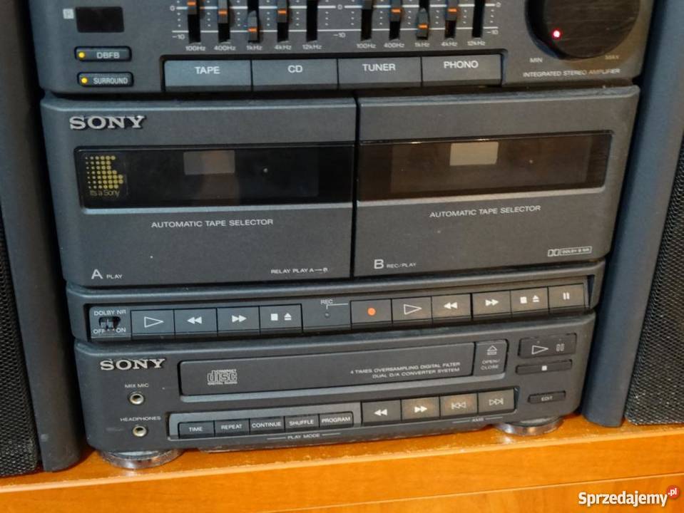 Wieża Sony FH-B5 CD kolumny WYSYŁKA Jasło - Sprzedajemy.pl