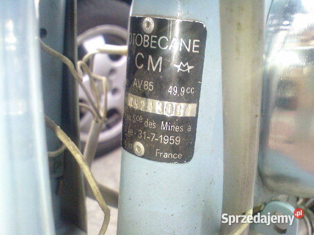 Motorower Motobecane Mobylette AV85 Bydgoszcz - Sprzedajemy.pl