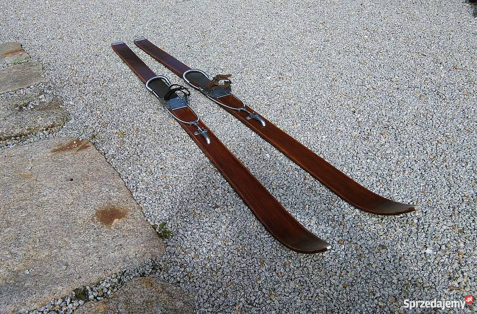 Stare drewniane narty Mesta Pionier-S Szklarska Poręba - Sprzedajemy.pl