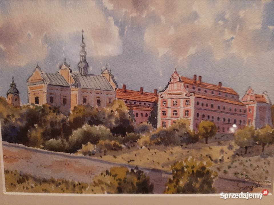 seminarium duchowne w Sandomierzu malowany farbami akwarelow Sandomierz ... seminarium duchowne w Sandomierzu malowany farbami akwarelow Sandomierz ...