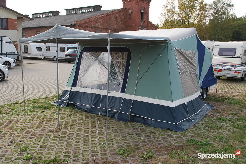 PRZYCZEPA KEMPINGOWA NAMIOTOWA CAMP-LET APOLLO 1997 R. Grzebowilk ...