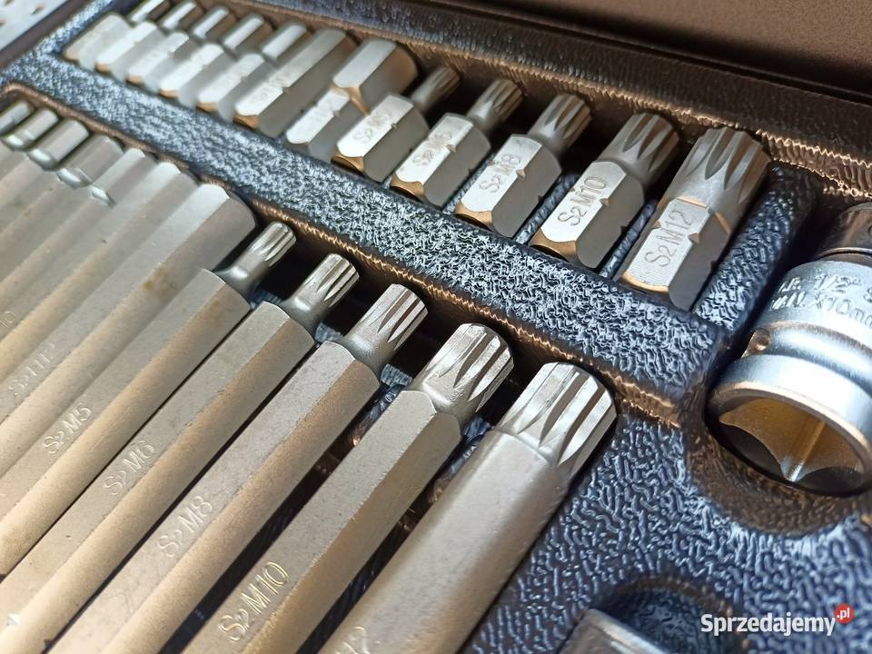 Bity klucze torx, spline, imbus, zestaw 40-el. ze stali S2 JOBIextra Nowe - Sprzedajemy.pl