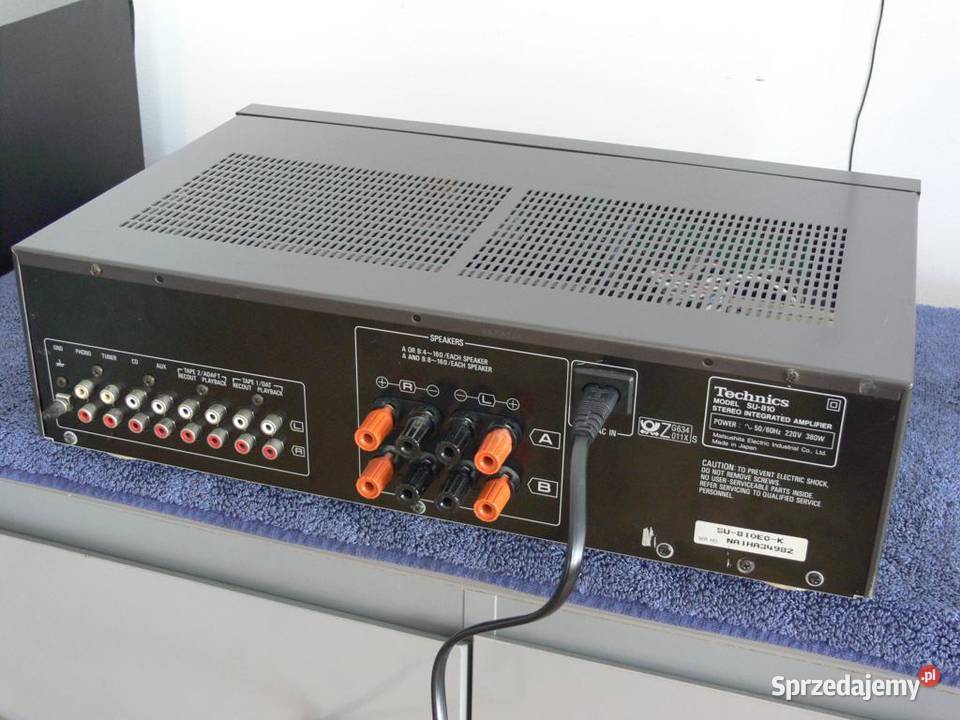 Wzmacniacz Technics SU-810 sprawny, 380 wat. WYSYŁKA. Jasło - Sprzedajemy.pl