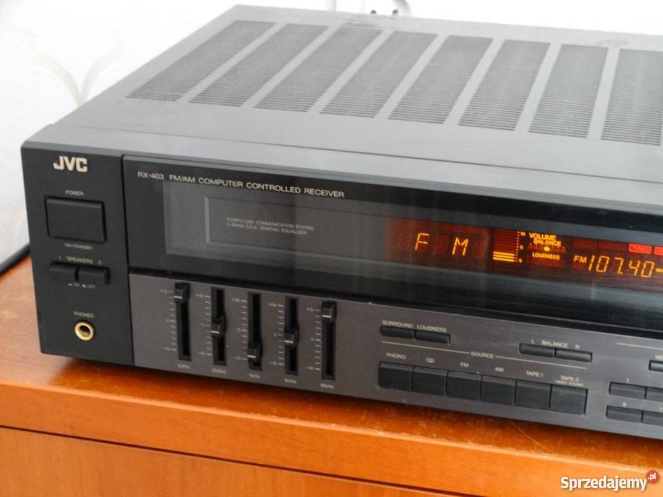 Amplituner JVC RX-403 z korektorem mocny. WYSYŁKA. Jasło - Sprzedajemy.pl