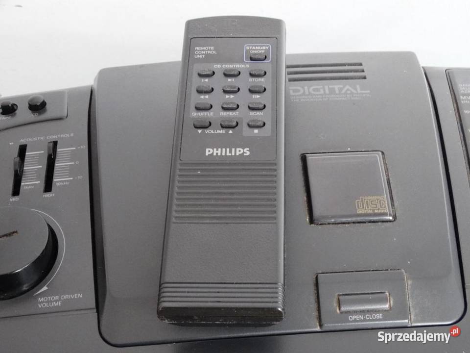 BOOMBOX PHILIPS AZ 8404/20 pilot VINTAGE ROK 1993 WYSYŁKA. Jasło ...