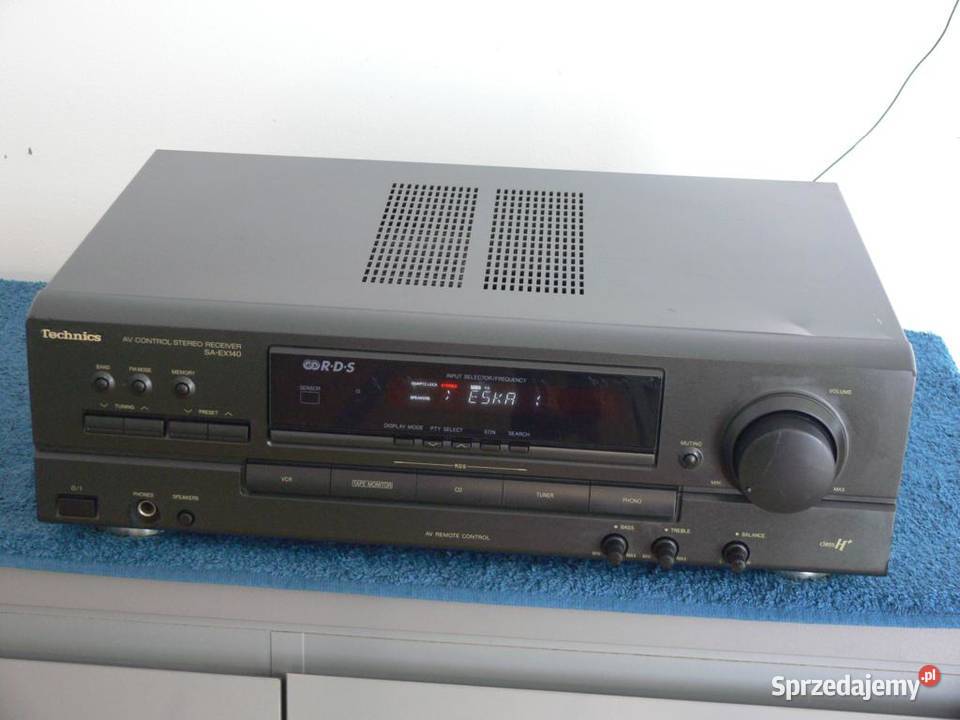 Amplituner Technics SA-EX140 mocny i sprawny. WYSYŁKA. Jasło - Sprzedajemy.pl