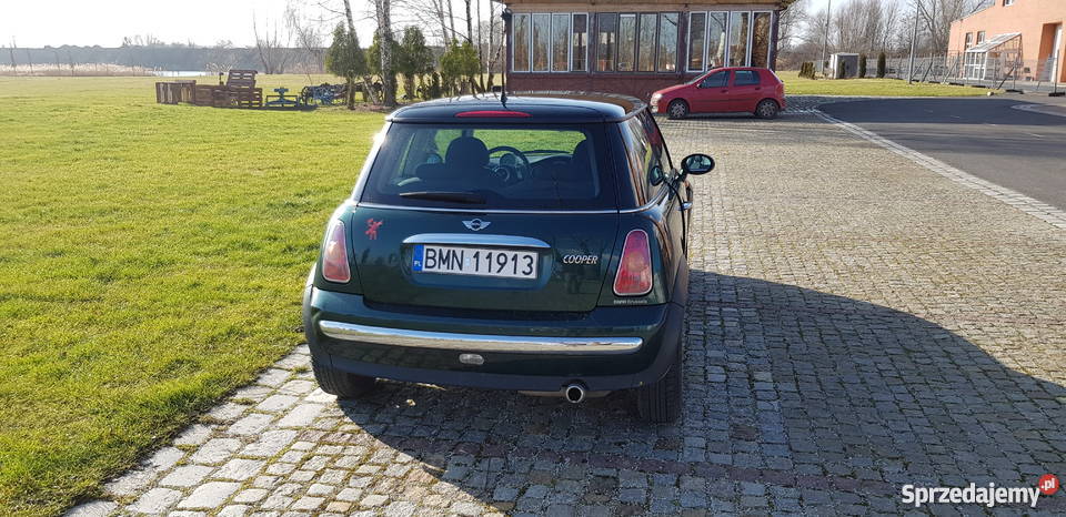 Mini Cooper r50 British Racing Green Aut. Wrocław - Sprzedajemy.pl