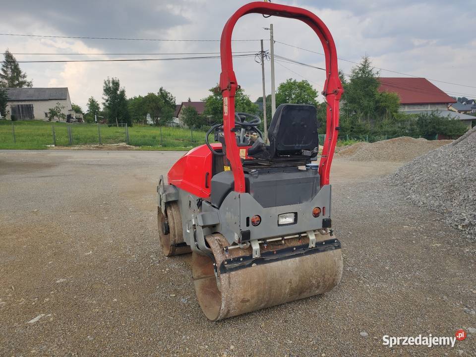 mini walec ammann arx26 nie bomag, hamm, jcb, 867mth, 2014r. Przeginia ...