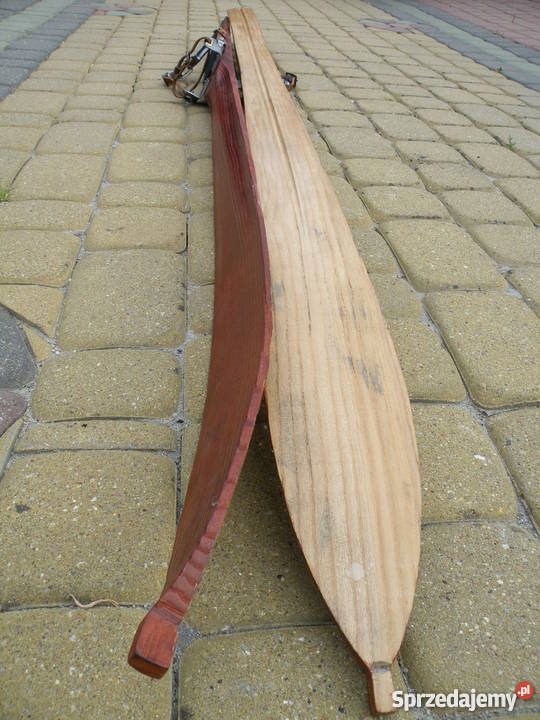 Stare drewniane narty 195 cm Pruchnik - Sprzedajemy.pl