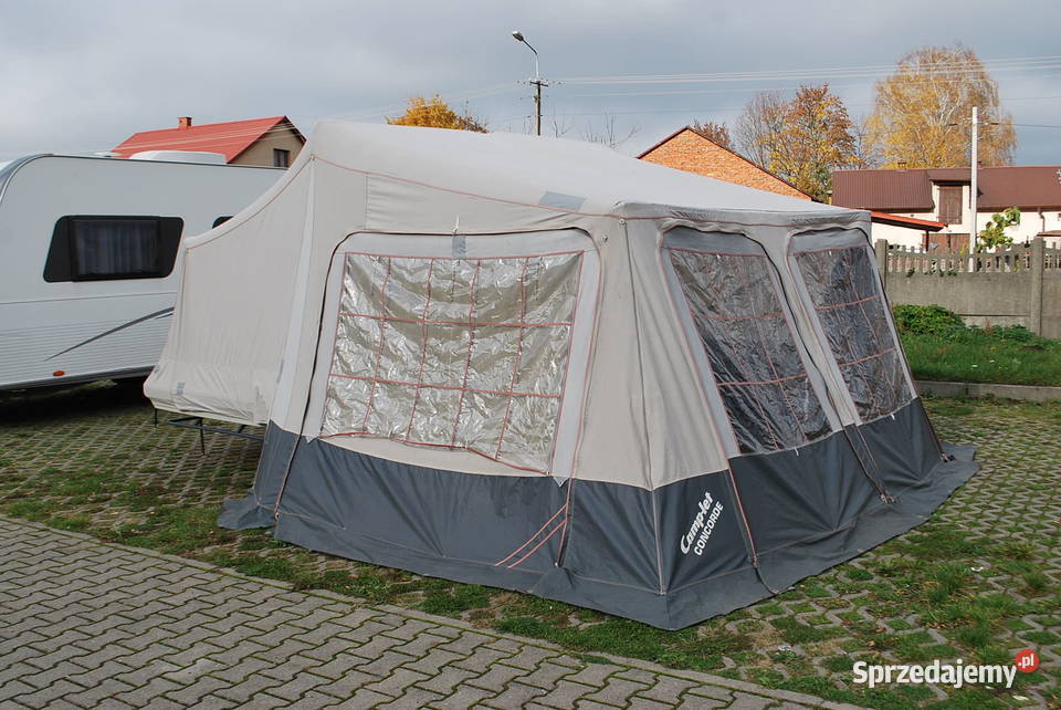 PRZYCZEPA KEMPINGOWA NAMIOTOWA CAMP-LET CONCORDE 1991 R. Grzebowilk ...