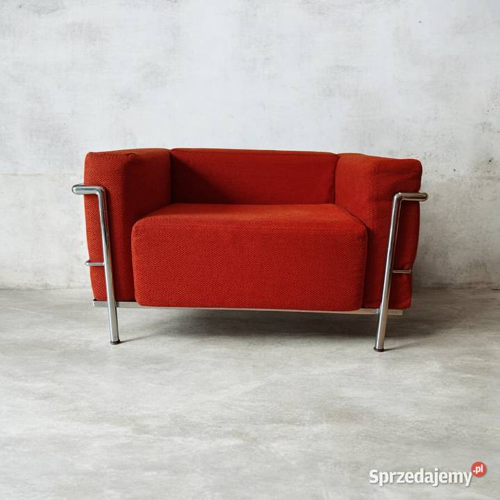 Fotel Le Corbusier LC3, LC2, Cassina, vintage, klasyk Kalisz ...