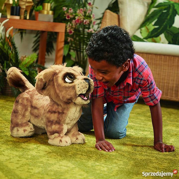 Interaktywny Simba Król Lew Hasbro FurReal Maskotka Interakt Mogilany ...