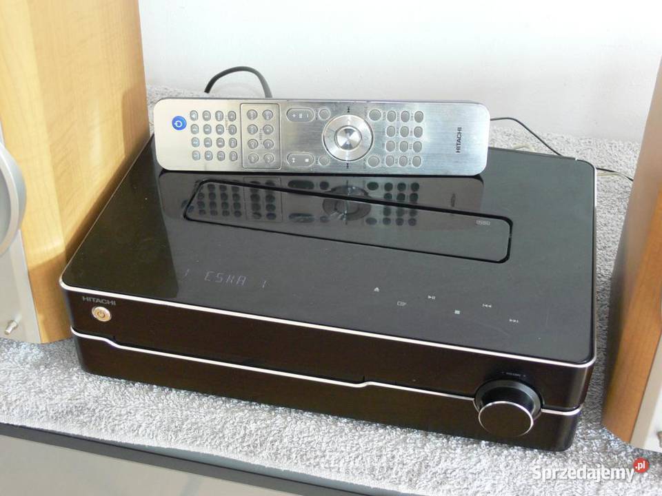 Wieża Hitachi AXM-846 pil. USB mp-3 CD RDS kolumny. WYSYŁKA Jasło ...
