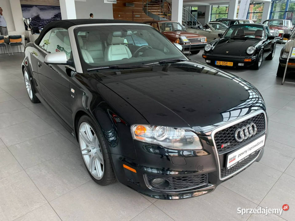 Audi RS4 4.2 420 km Quatrro Cabrio Manual Faktura VAT 23% B7 (2006-2008 ...