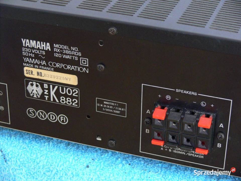 Wzmacniacz z radiem Yamaha RX-385RDS. WYSYŁKA. Jasło - Sprzedajemy.pl