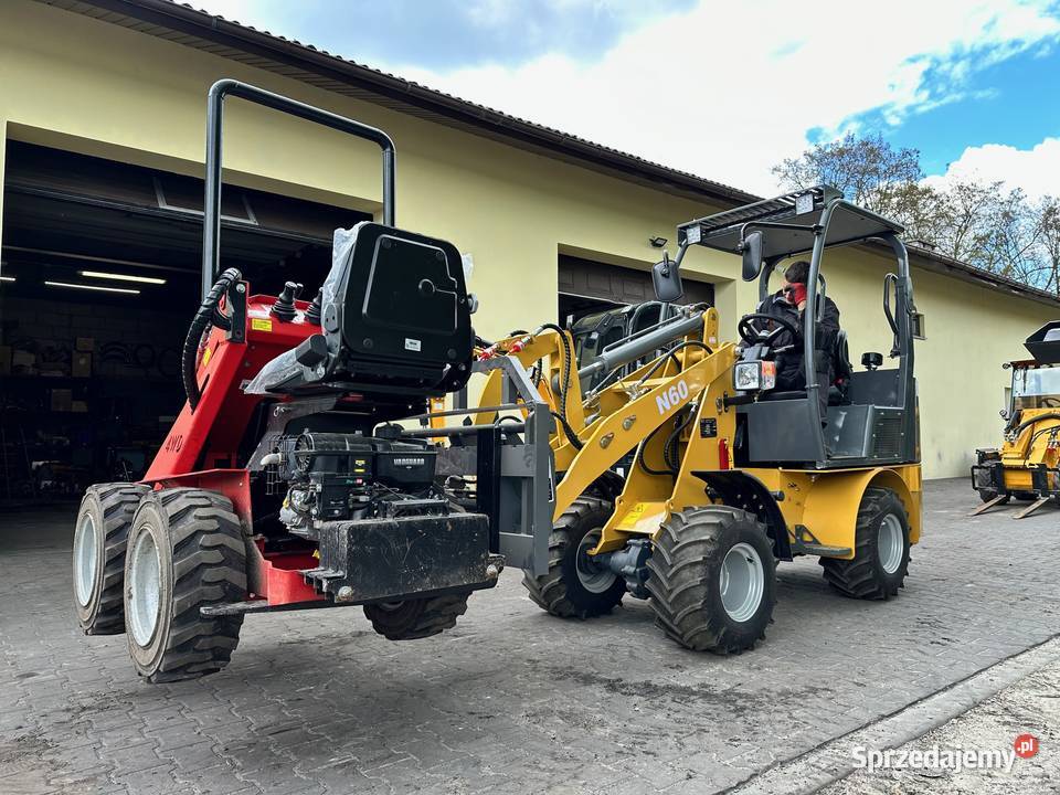 Nowa mini ładowarka NEX Manitech Everun - silnik Yanmar Halinów ...