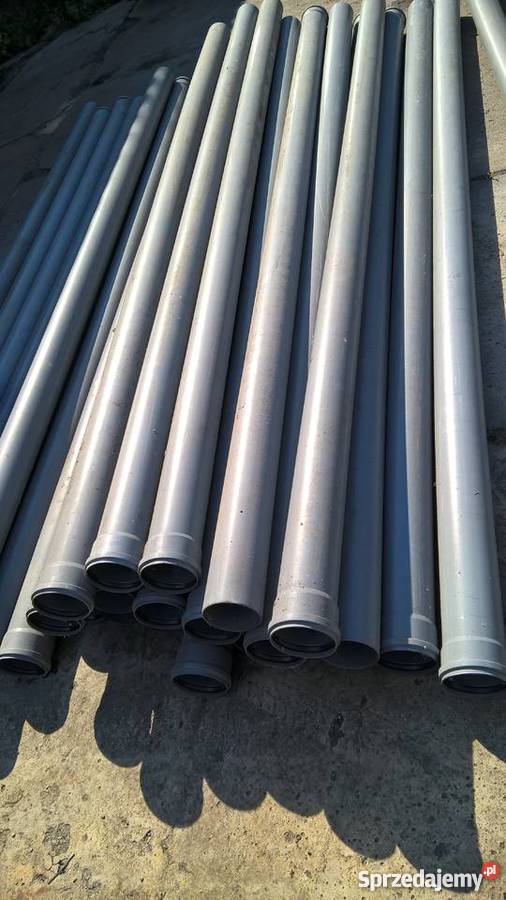 Rury PVC 3 metrowe oraz króciaki i kształtki Trzciel - Sprzedajemy.pl