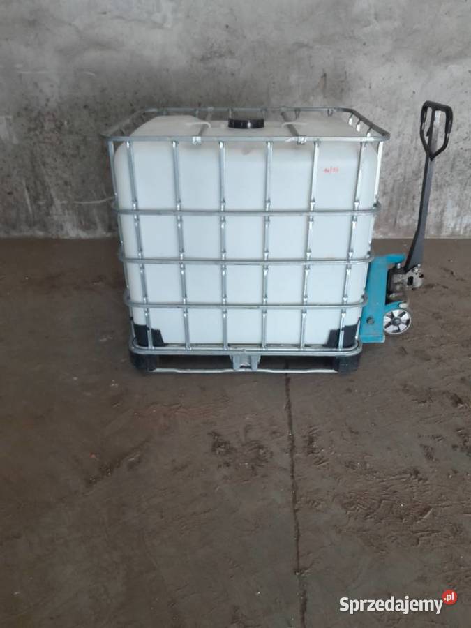 Zbiornik 1000l, mauzer. Zbiornik na deszczówkę. Radziejów - Sprzedajemy.pl