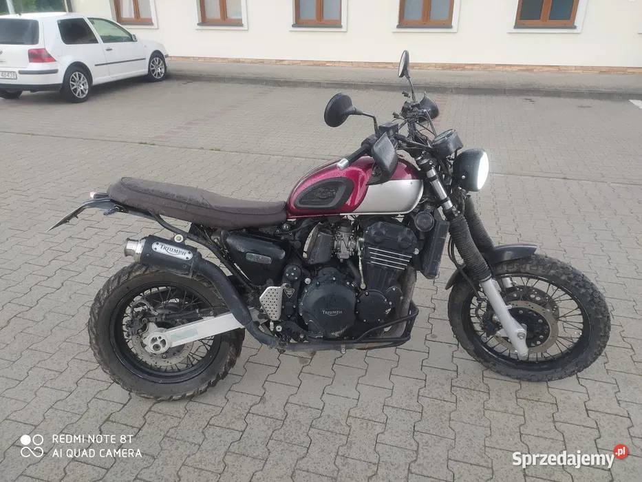 Triumph scrambler 885 t400 Tiger cafe racer custom Mysłakowice ...
