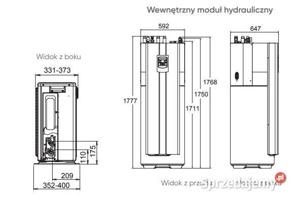 Pompa ciepła ATLANTIC LORIA AI R32 DUO 8kW 190L Poznań - Sprzedajemy.pl