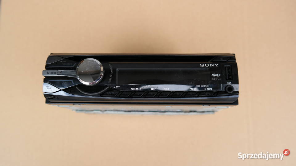 Radio Samochodowe Sony CDX-GT450U 1 DIN, CD, USB, AUX 12V ... Radio Samochodowe Sony CDX-GT450U 1 DIN, CD, USB, AUX 12V ...