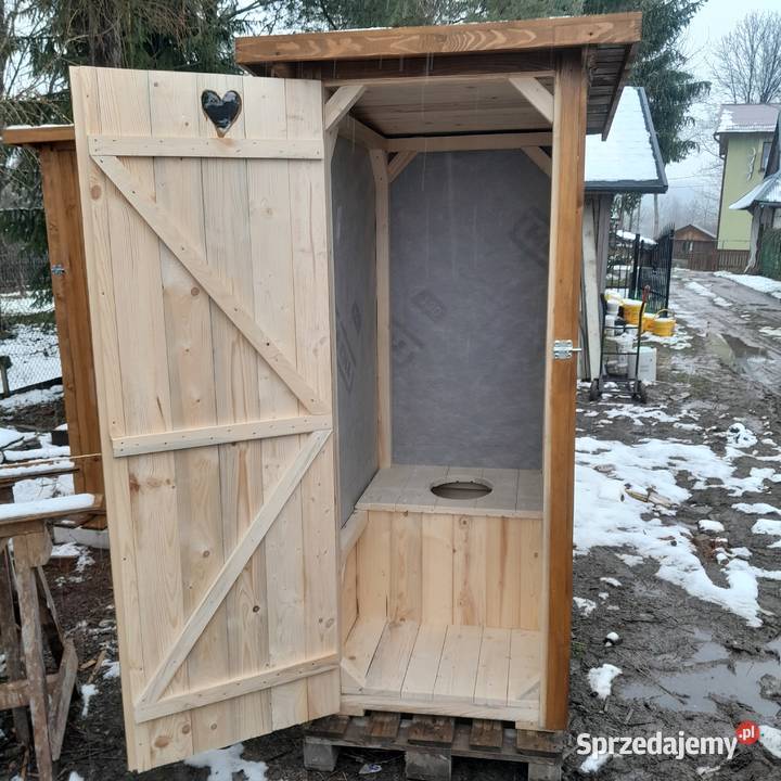 Kibel wc wychodek toaleta drewniana szalet latryna domek Jeleśnia ...