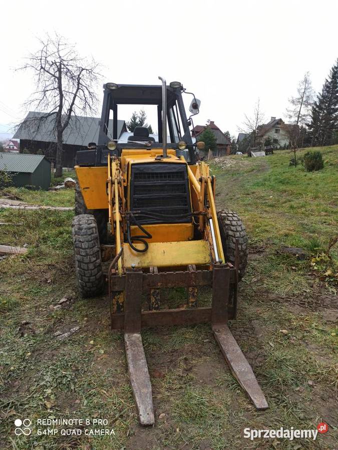 Case 580F ładowarka, widły, zamiana Twardorzeczka - Sprzedajemy.pl