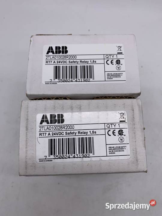 ABB 2TLA010028R2000 Safety Relay Warszawa - Sprzedajemy.pl