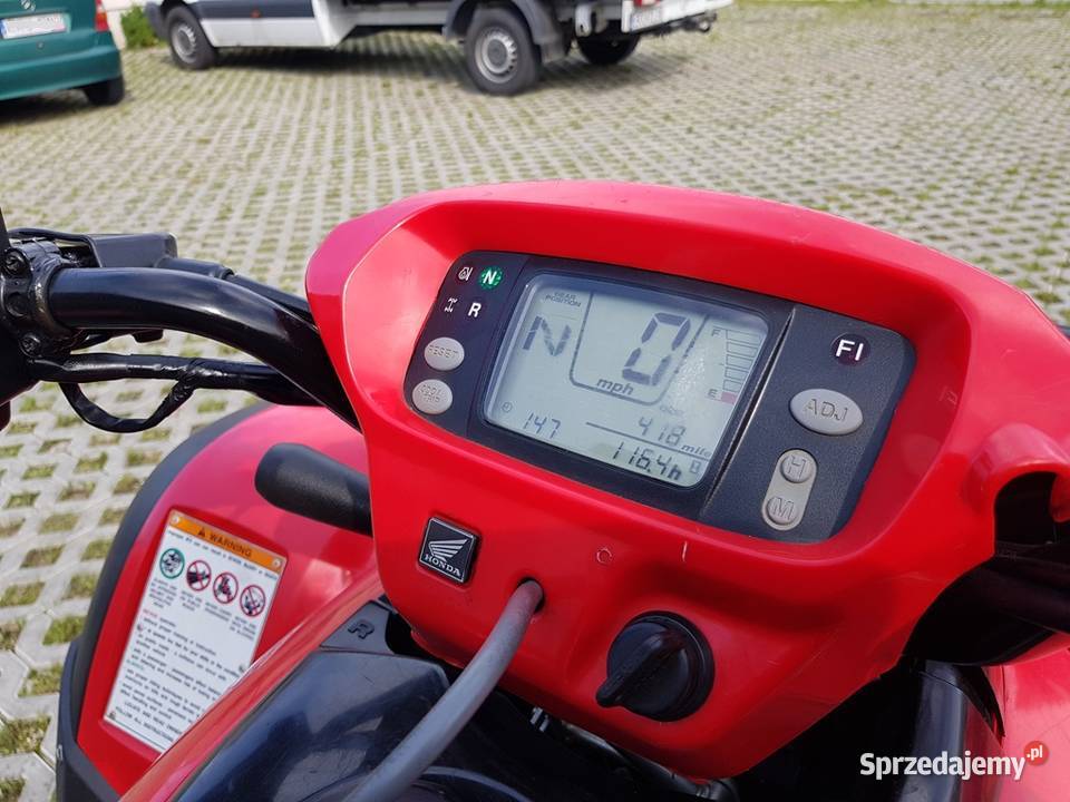 Honda Rincon TRX 680 4x4 STAN JAK NOWY PRZEBIEG 670 Dostawa Wały A ...