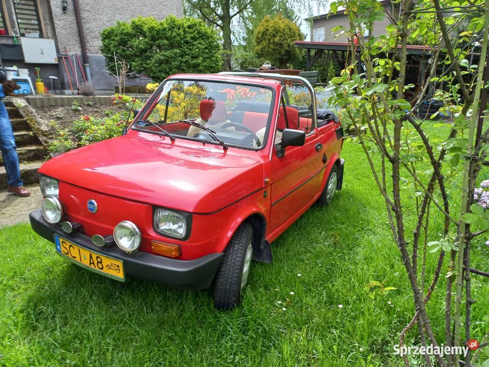 Polski Fiat 126p 650 CABRIO DO NEGOCJACJI Cieszyn - Sprzedajemy.pl