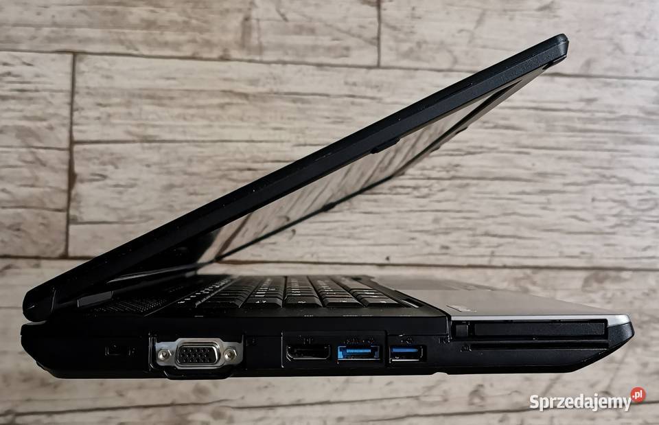 Laptop Fujitsu E752 15.6" IPS HD+ I5 8/128GB bat 5h super st Jankowice ...