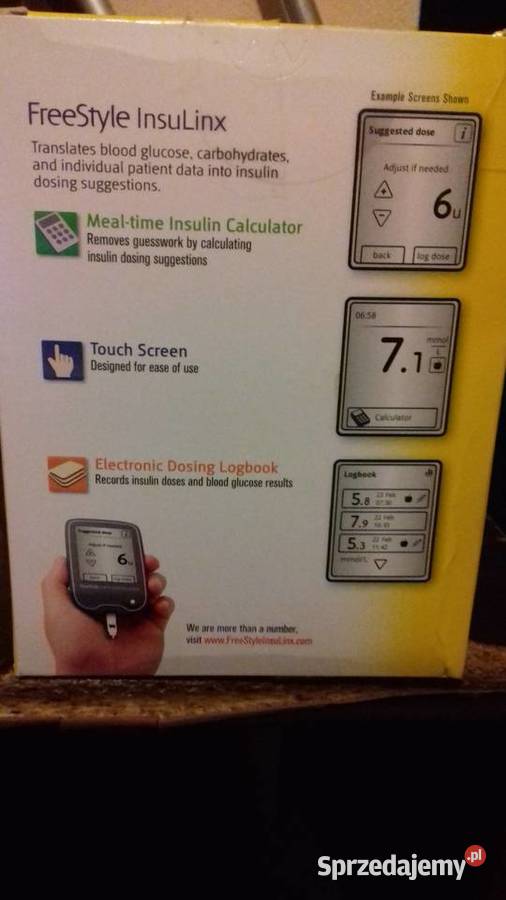 Glukometr FreeStyle InsuLinx, nowy. Zebrzydowa - Sprzedajemy.pl