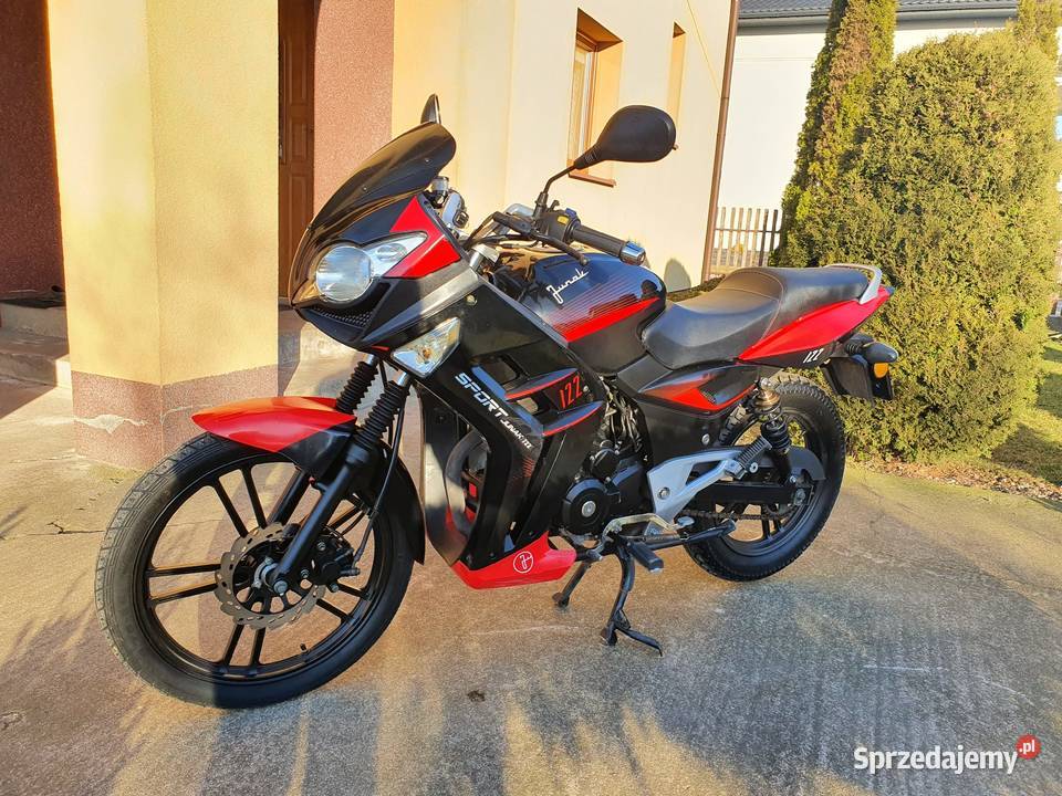 Junak 122 SPORT, 125cc, kat.B, 2015r, Sprzedam Ciechanowiec ...