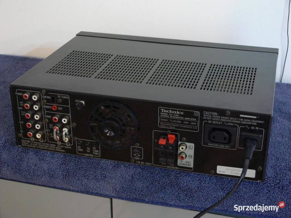 Wzmacniacz Technics SU-X301 sprawny i mocny. WYSYŁKA. Jasło - Sprzedajemy.pl