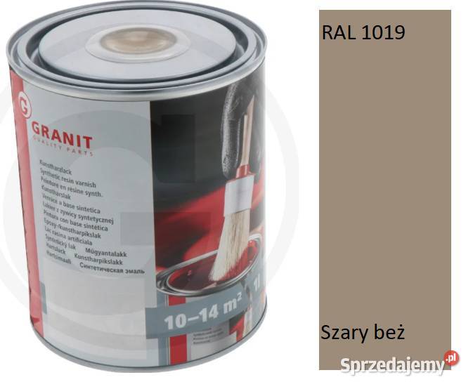 GRANIT Odcień RAL 1019 szary beż Kowale Oleckie - Sprzedajemy.pl