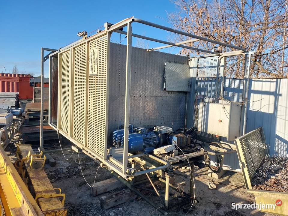 Winda budowlana 1000kg TORGAR, Model T1-1000 do remontu lub na części ...