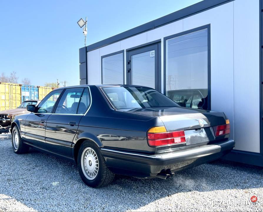 BMW E32 735iL Diamant Schwarz Buffalo Wrocław - Sprzedajemy.pl