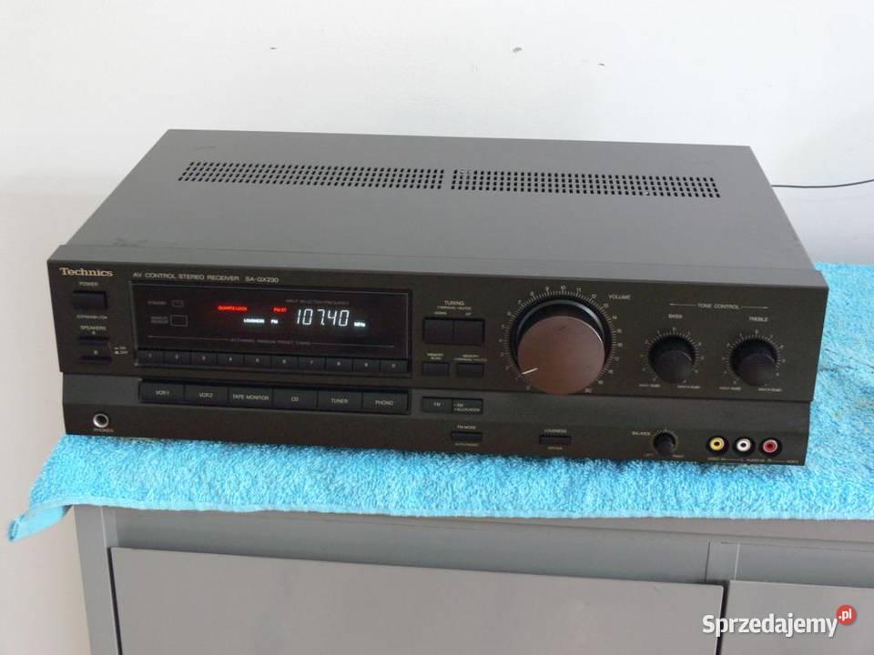 Amplituner Technics SA-GX 230 sprawny, 260 wat. WYSYŁKA Jasło - Sprzedajemy.pl