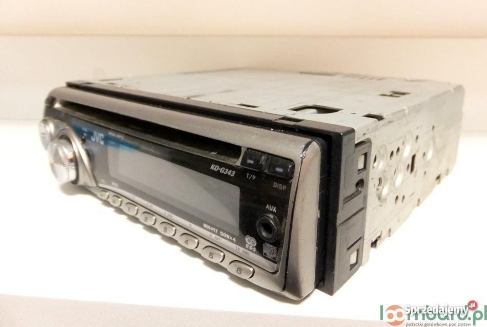 RADIO SAMOCHODOWE JVC KD-G343!! OKAZJA!! OD LOOMBARD GAJOWA - Sprzedajemy.pl