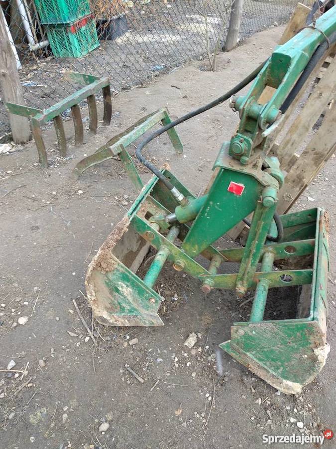Troll cyklop ładowacz siewnik poznaniak silnik ursus c-360 Żabia Wola ...
