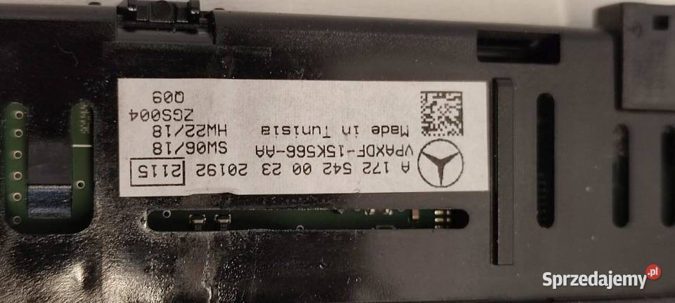 MERCEDES VITO W447 WYŚWIETLACZ PDC A1725420023 - Sprzedajemy.pl