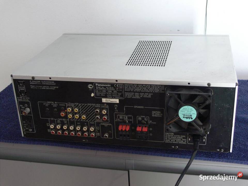 Amplituner Panasonic SA-HE70 sprawny. WYSYŁKA. Jasło - Sprzedajemy.pl