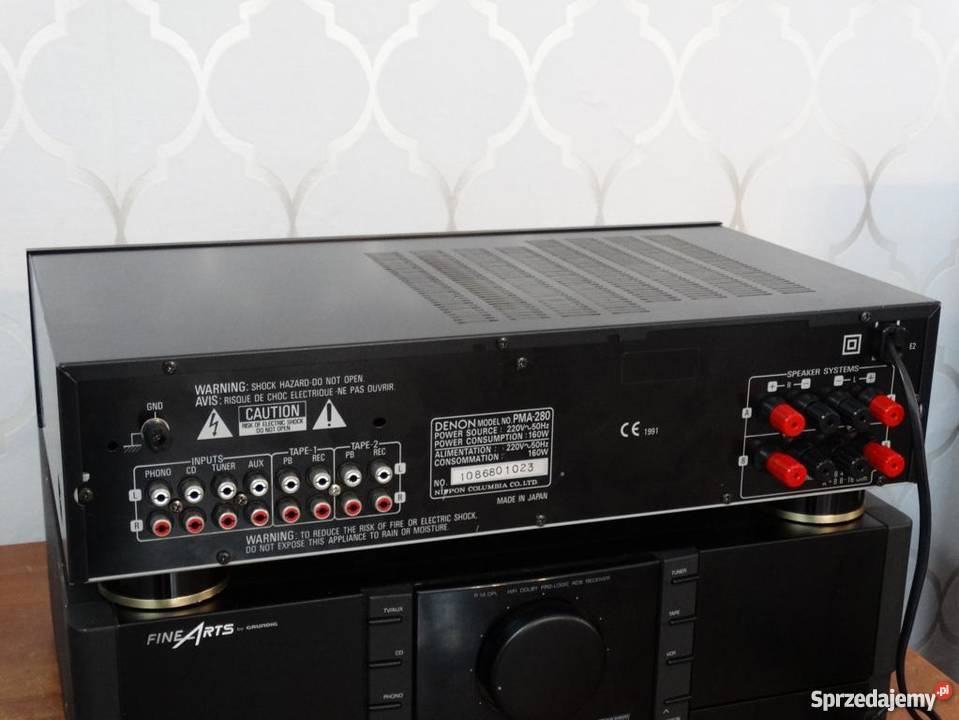 Wzmacniacz Denon PMA-280 mocny i sprawny.WYSYŁKA. Jasło - Sprzedajemy.pl