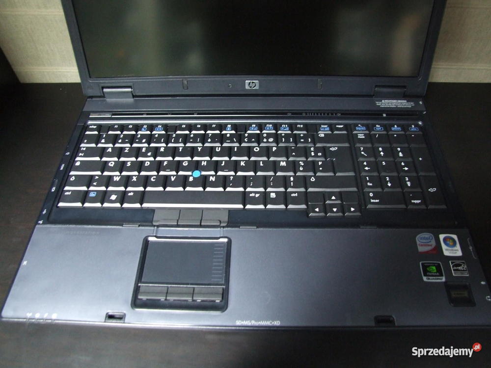HP COMPAQ 8710w 2x2.1GHz 2GB 500GB 17" NVIDIA FX 1600M 6xUSB ...