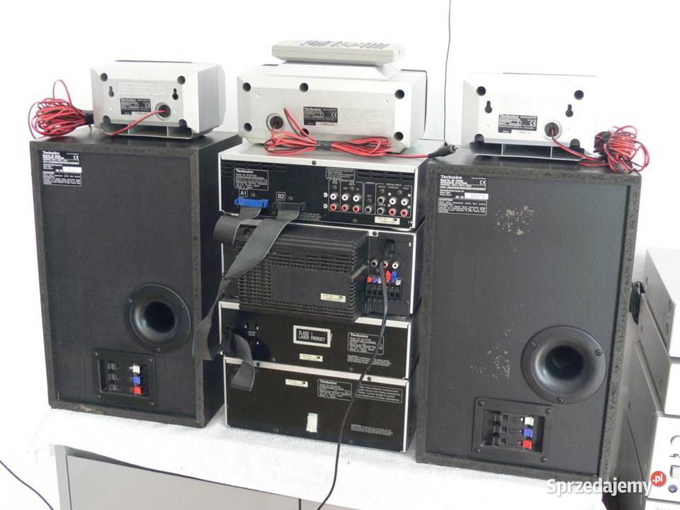 Wieża Technics SA-EH760 pilot kolumny. DOSTAWA. Jasło - Sprzedajemy.pl