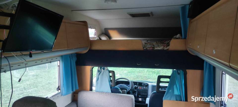 Kamper Camper Alkowa Fiat Ducato prywatnie zadbany Miszewo Murowane ...