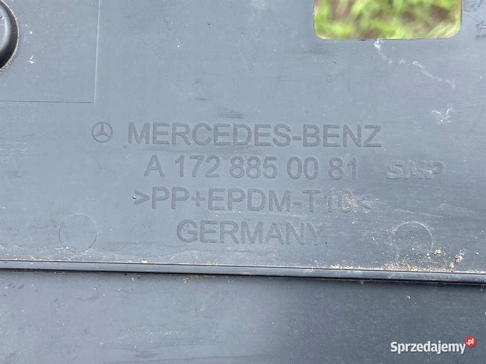 1728850081 LISTWA TABLICY REJESTRACYJNEJ MERC W172 Murzynowo ...